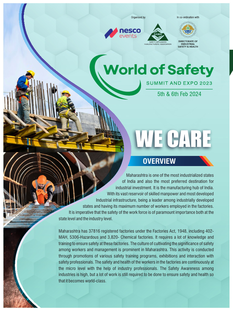 Maharashtra Industrial Safety Summit 2024 | PDF | Occupational Safety ...