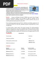 Características y Requisitos de Windows 98 | PDF | Microsoft Windows | Plataformas de computación