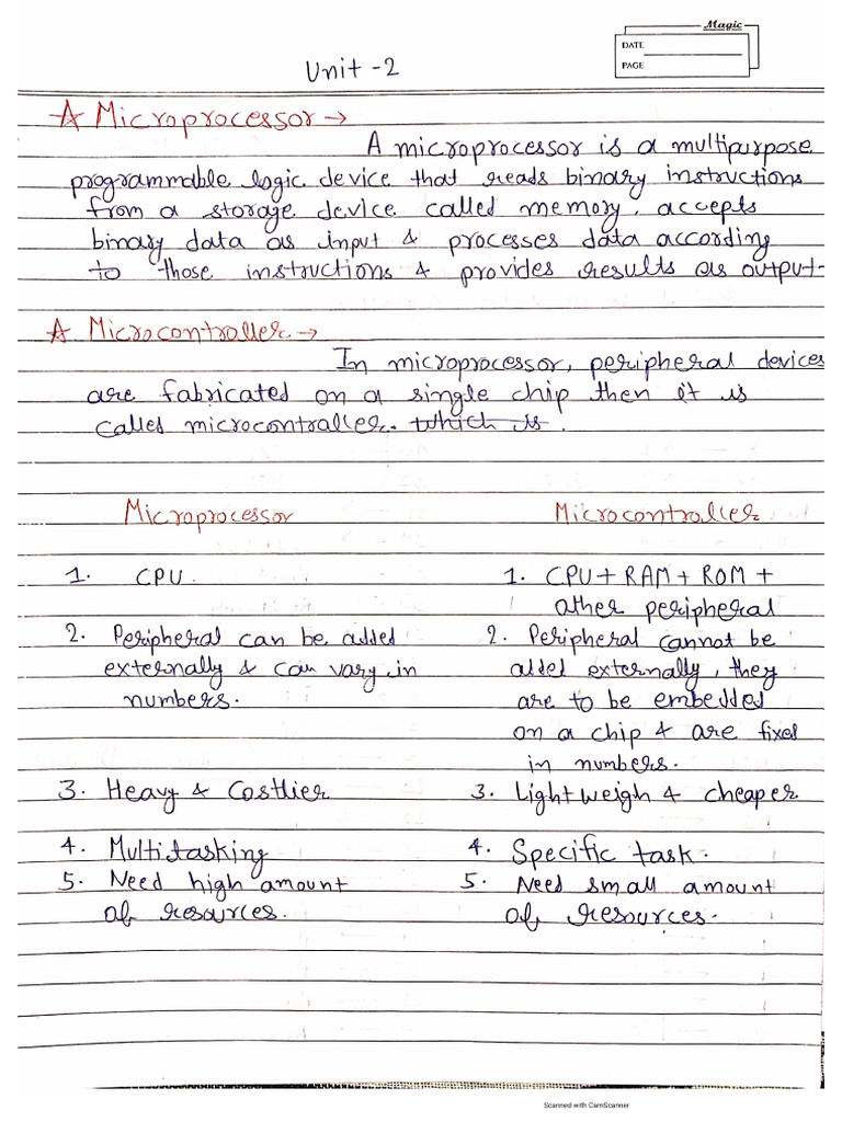 Microprocessor and Interface | PDF
