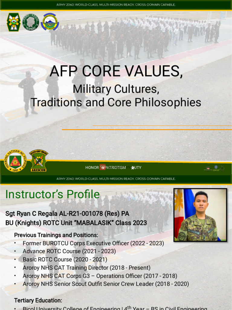 Core Values Pdf Courage Loyalty