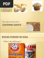 Understanding Baking Powder Composition | PDF