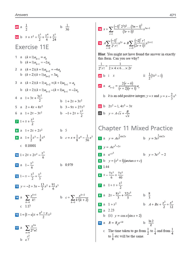 Hodder AA HL Answer | PDF
