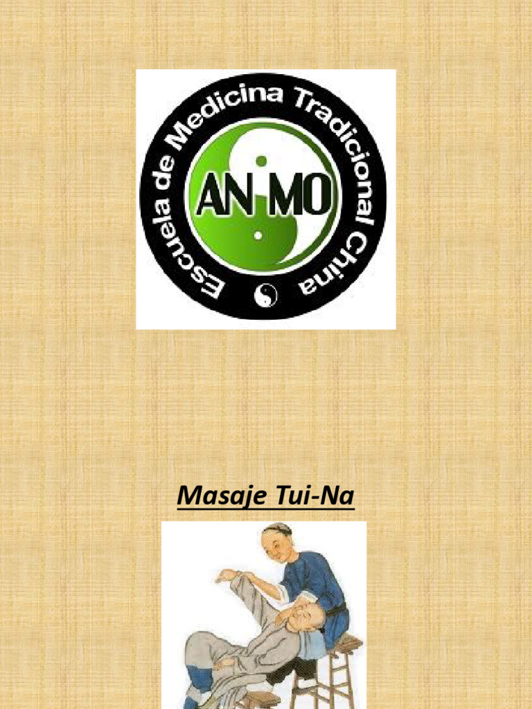 Técnicas del Masaje Tui-Na | PDF | Masaje | Mano