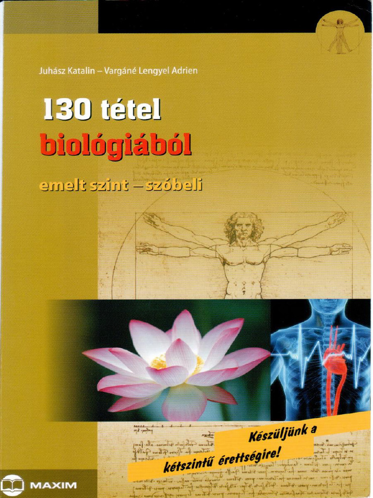 130 Biológia Tétel | PDF
