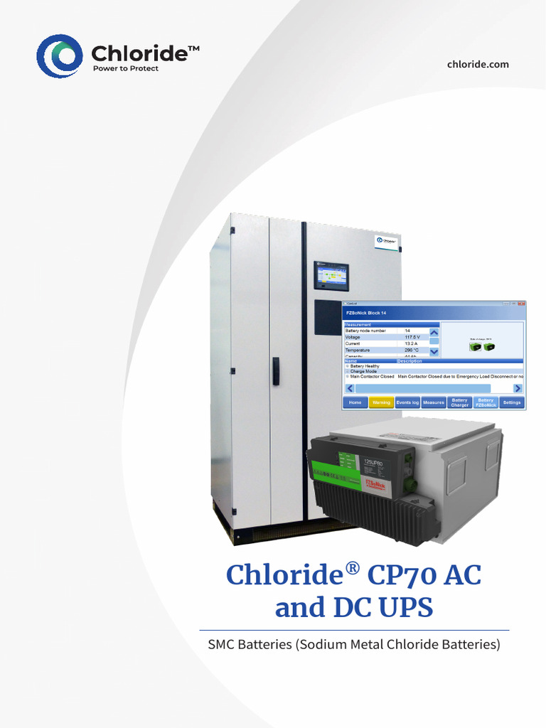 Chloride CP 70 SMC BR EN GL Rev2 0523 657c2113d3 | PDF | Rechargeable ...