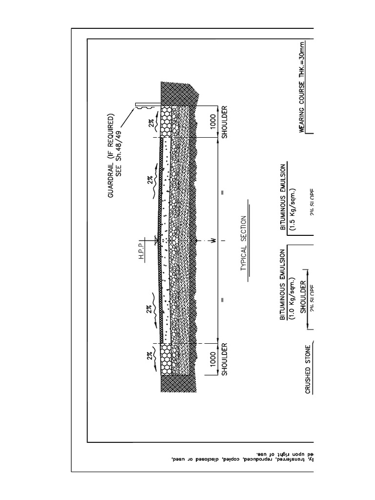 Road Section 1 | PDF