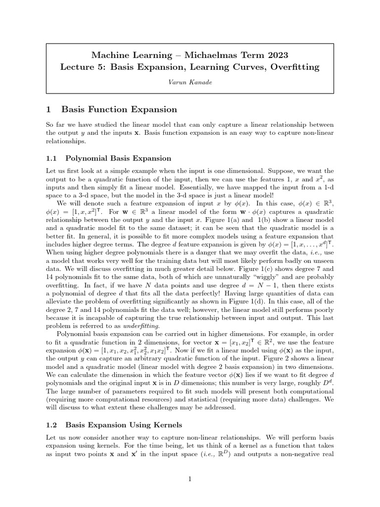 Lecture 05 | PDF | Applied Mathematics | Mathematics