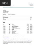 Varo Bank Account Statement: Amount | PDF | Automated Teller Machine ...