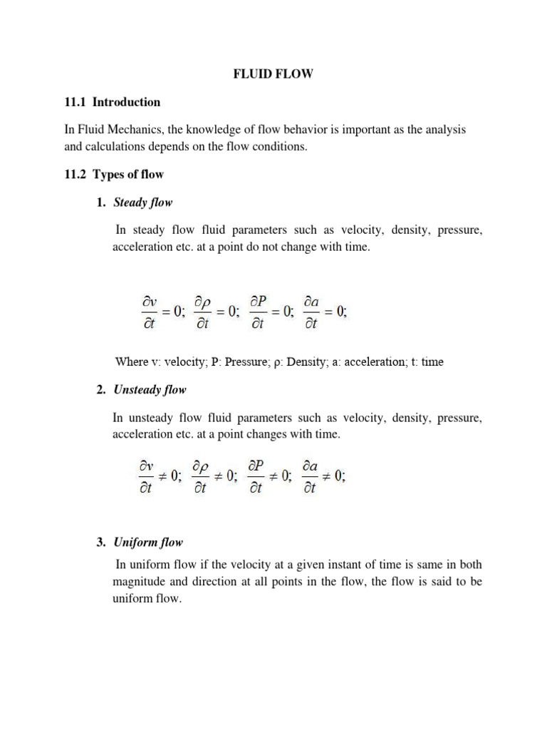 Fluid - Bernoulli's Equation | PDF | Fluid Dynamics | Flow Measurement