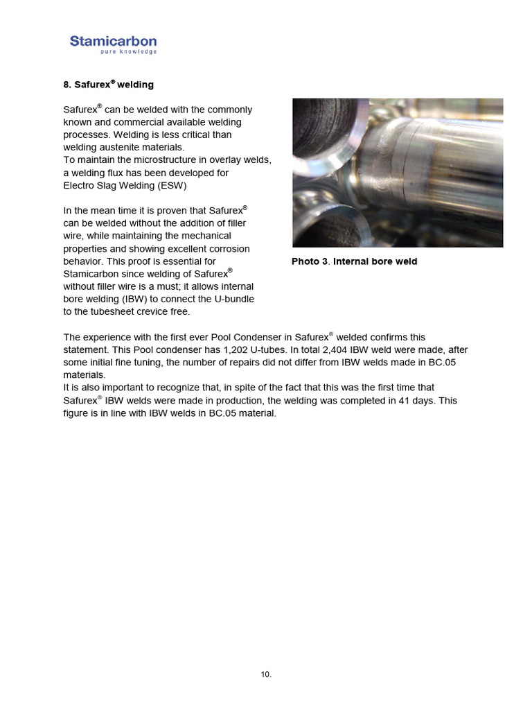 Safurex Welding | PDF