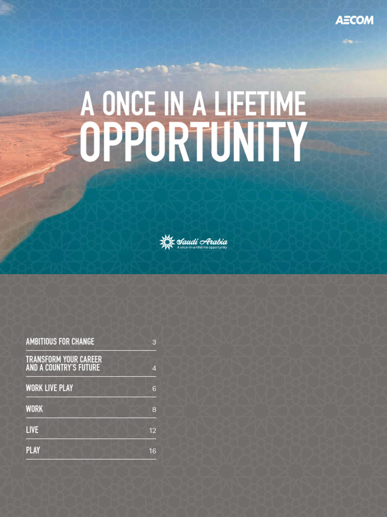 AECOM's Vision for Saudi Arabia's Future | PDF | Saudi Arabia ...