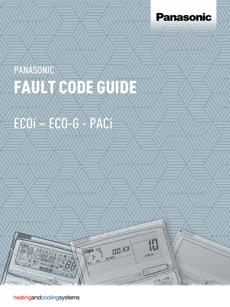 Faultcodes - Ecoi Paci GHP | PDF | Power Supply | Mechanical Engineering