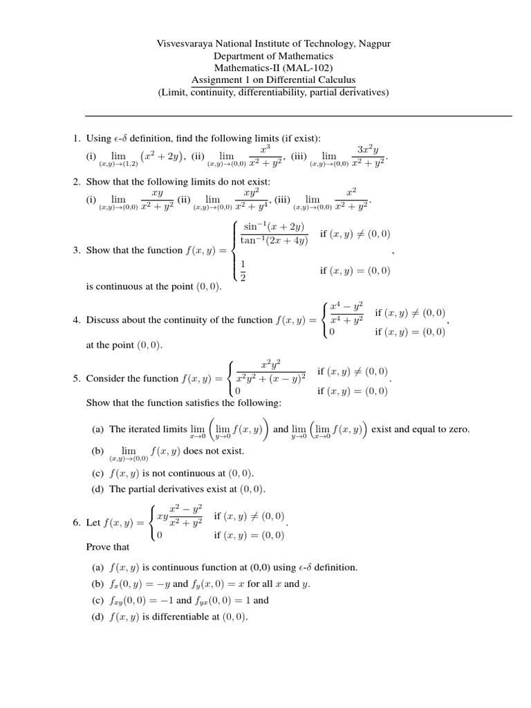 Assignment 1 S 24 | PDF | Derivative | Applied Mathematics