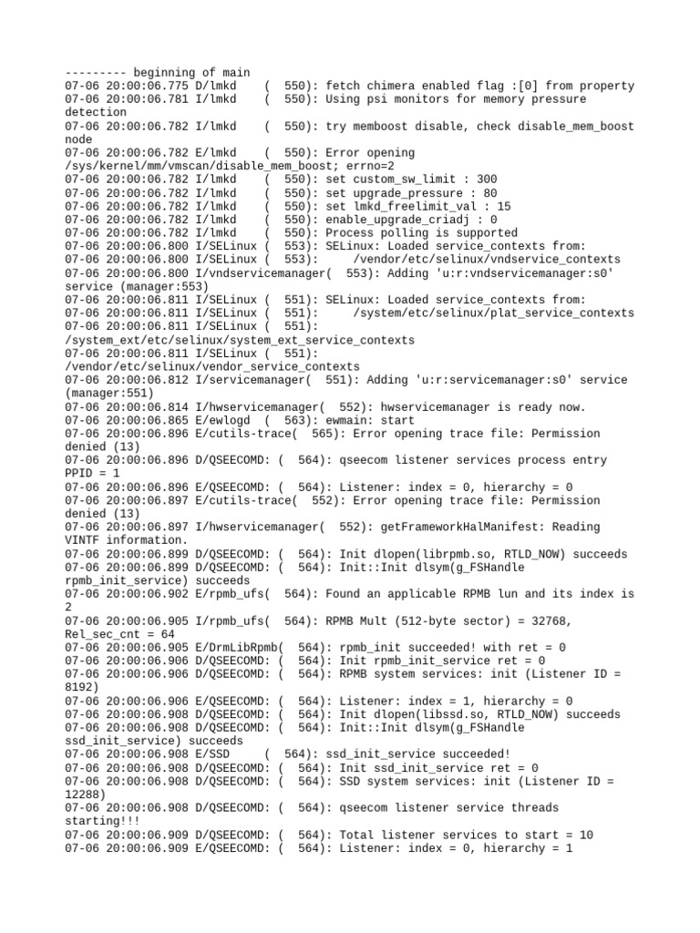 Logcat Home Fota Update Log | Download Free PDF | Encryption | Utility Software