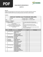 Form Inspeksi APD Konstruksi | PDF