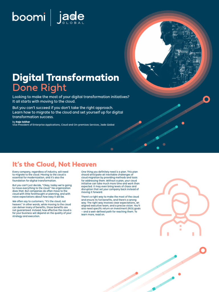 Ebook Digital Transformation Done Right | PDF | Cloud Computing | Computing