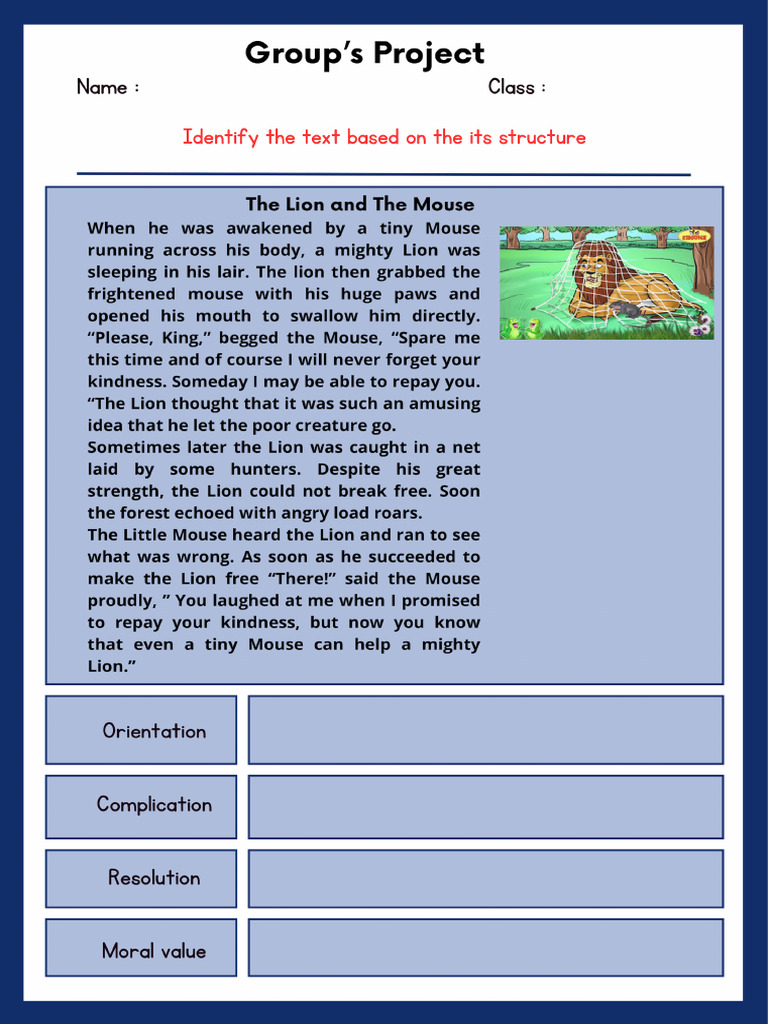 The Lion & Mouse | PDF