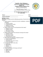 NGSA Practice Test Science Paper 1 - 29th March, 2025 | PDF | Blood | Foods