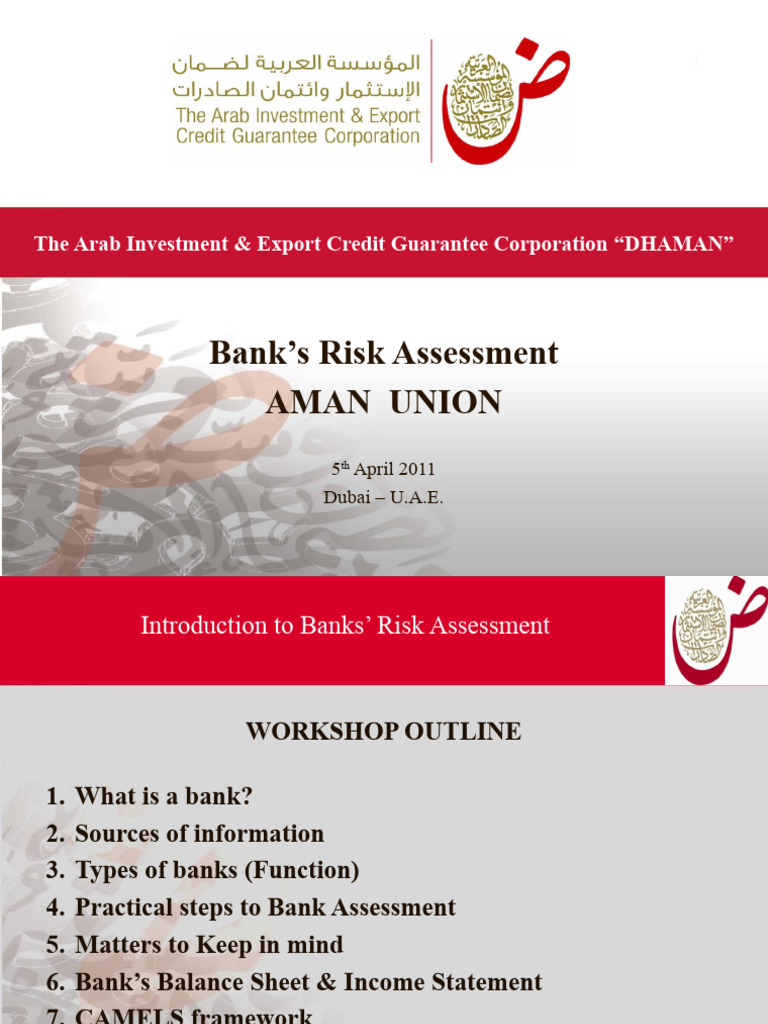 Bank Risk Assessment | PDF | Banks | Capital Requirement