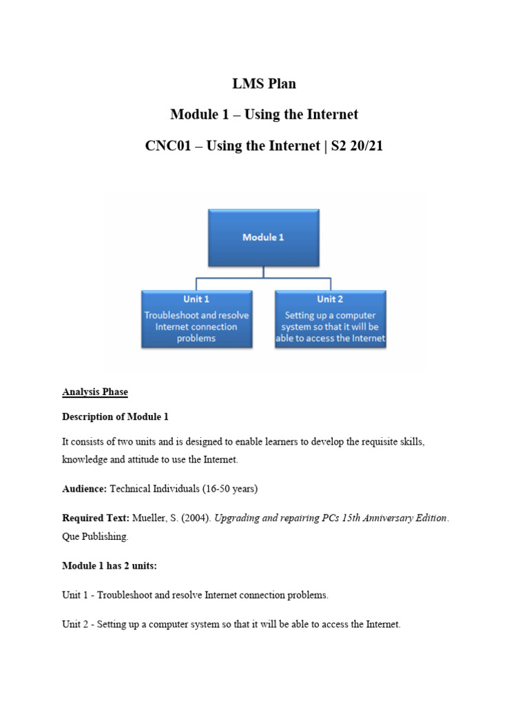 Lms Plan | PDF | Business