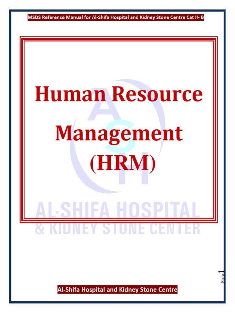 Human Resource Management (HRM) | PDF | Performance Appraisal | Employment
