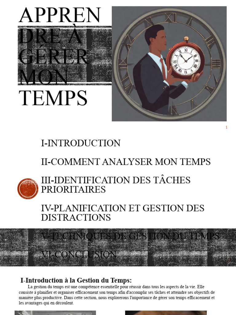 Apprendre À Gérer Mon Temps | PDF | Gestion du temps | Compétences professionnelles