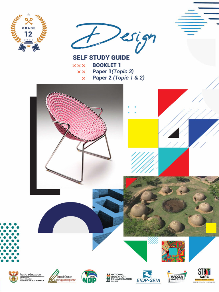 Grade 12 Design Self-Study Guide | PDF | Typefaces | Shape