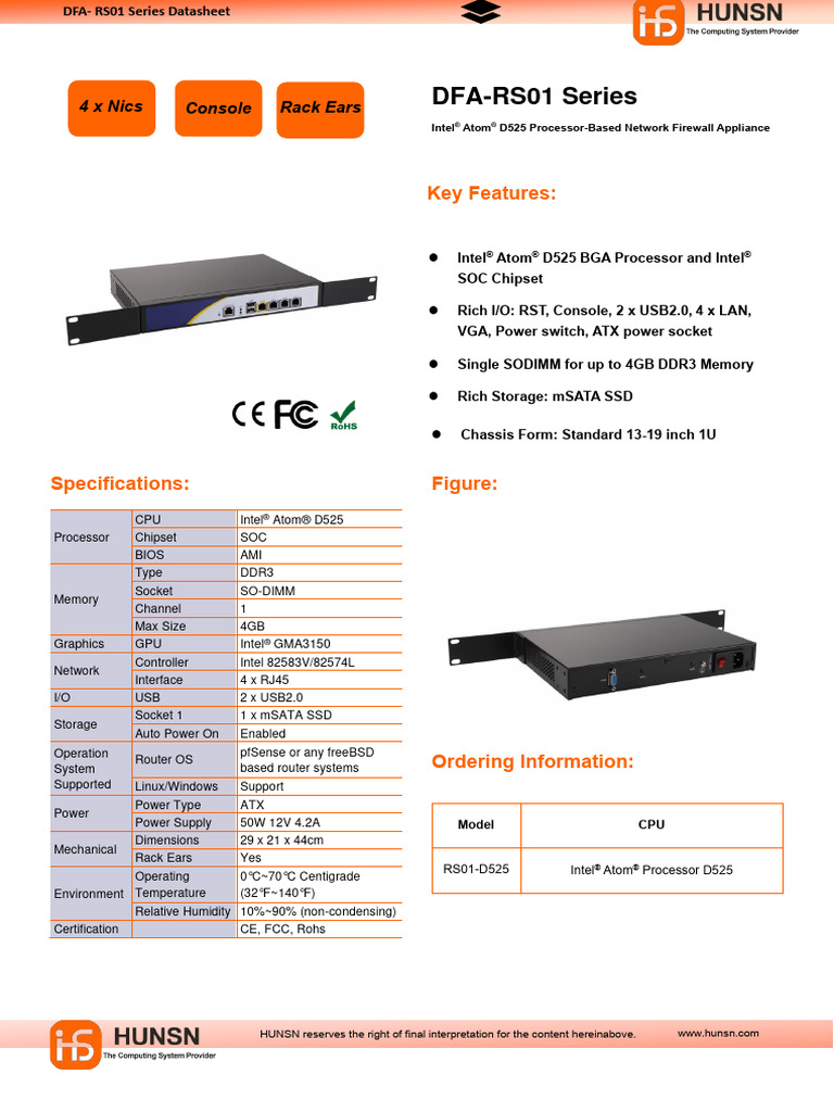 RS01 Datasheet Download | PDF