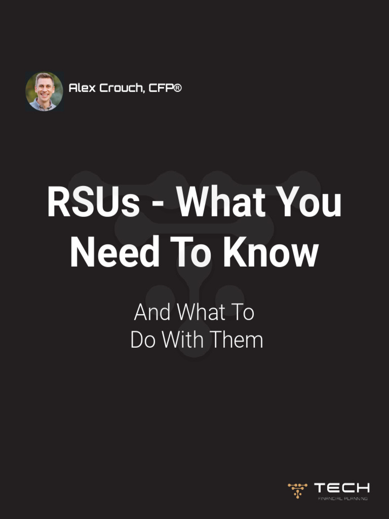 RSUs What You Need To Know 1705957055 | PDF | Economies | Money