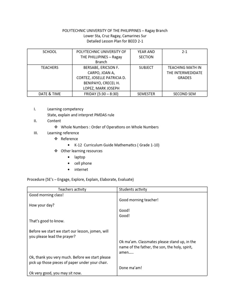 5es LP | PDF | Multiplication | Mathematics