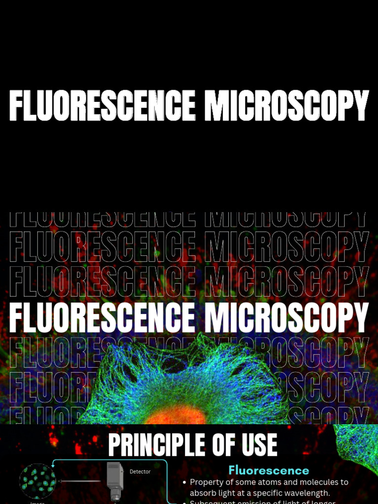 Fluorescence Micros | PDF | Fluorescence Microscope | Microscopy