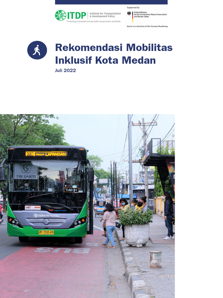 Rekomendasi Mobilitas Inklusif Kota Medan 1 | PDF