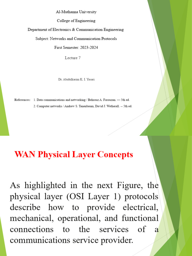Lecture 7 Pdf Computer Network Asynchronous Transfer Mode 6800