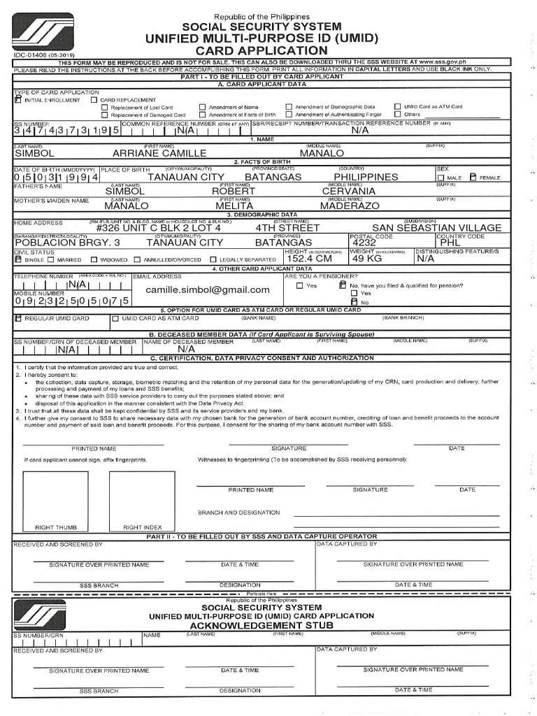 Print - Long Bond Paper (1 Copy) | PDF