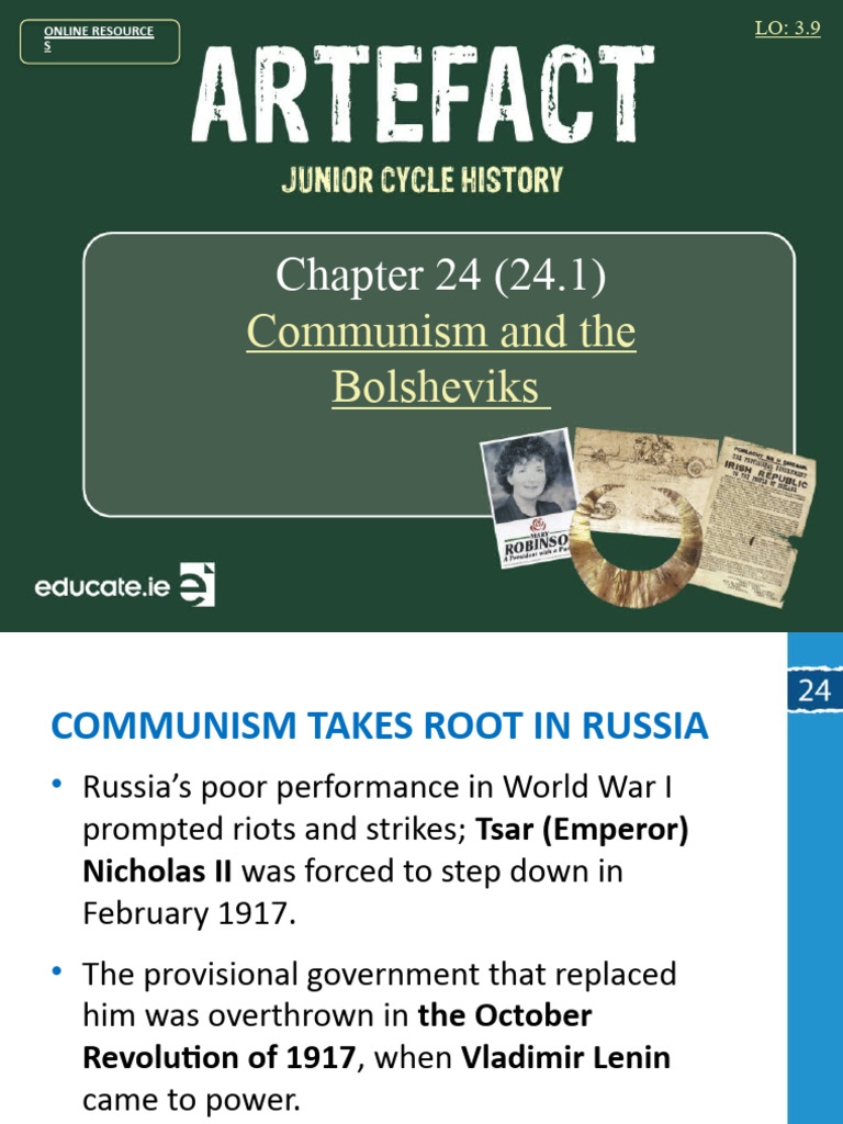 Ch+24+ (24 1) +Communism+and+the+Bolsheviks | PDF | Vladimir Lenin ...