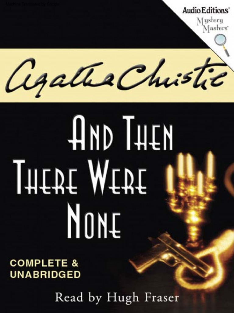 And Then There Were None by Agatha Christie PDF Free Download Removed 3 ...