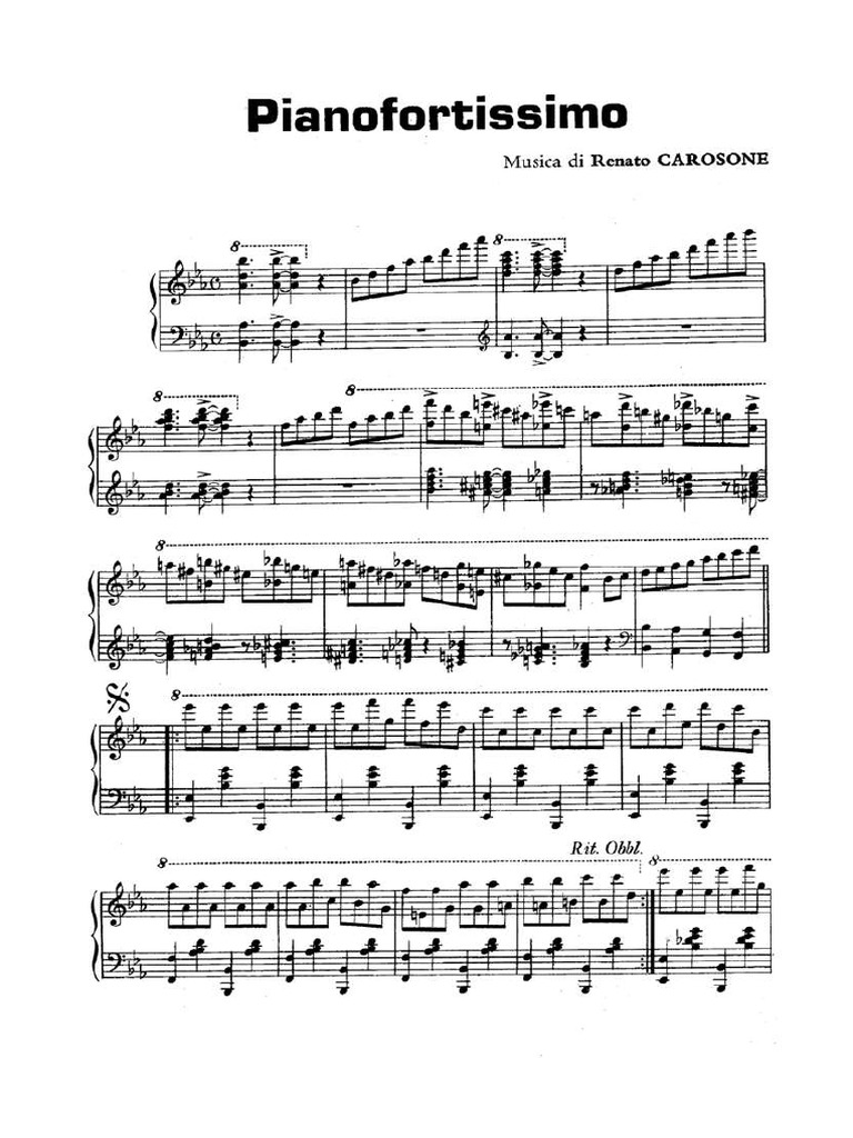 Pianofortissimo | PDF