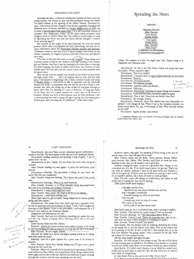 Spreading The News | PDF