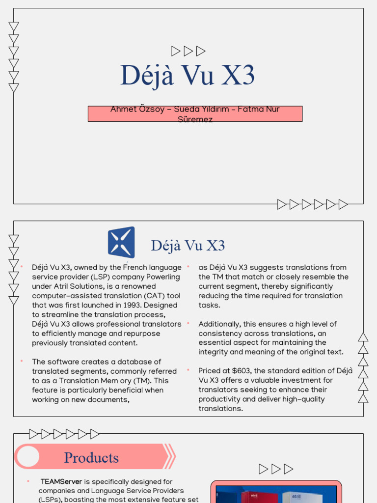Déjà Vu X3 | PDF | Software Engineering | Application Software