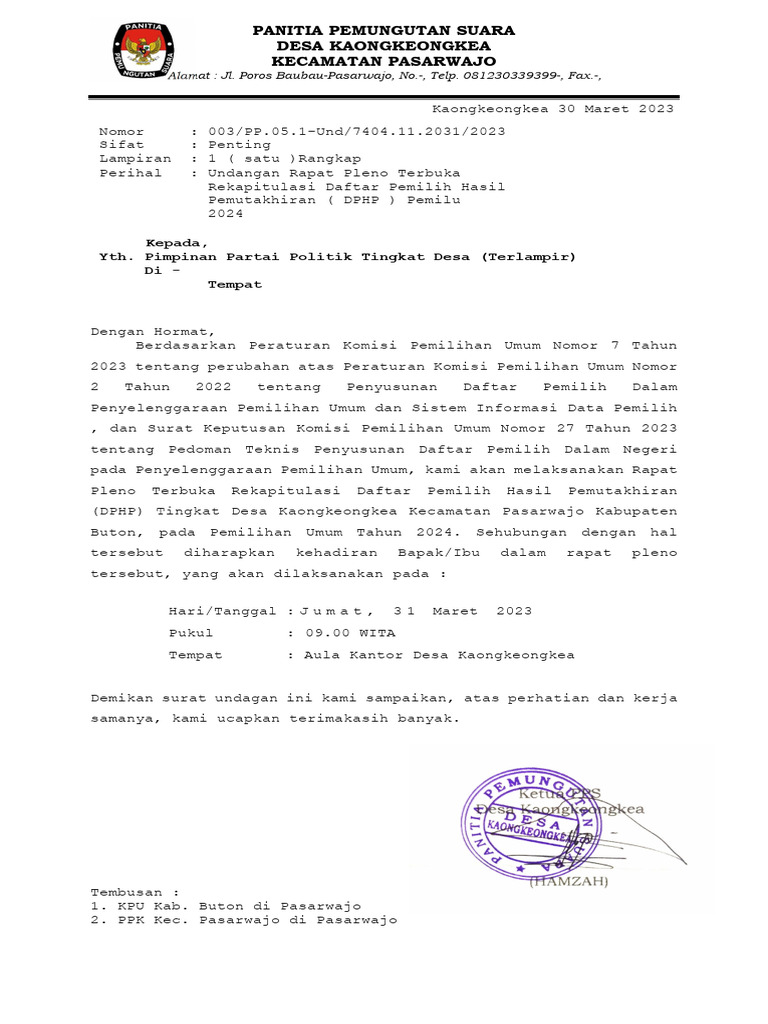 Undangan Partai Baru | PDF