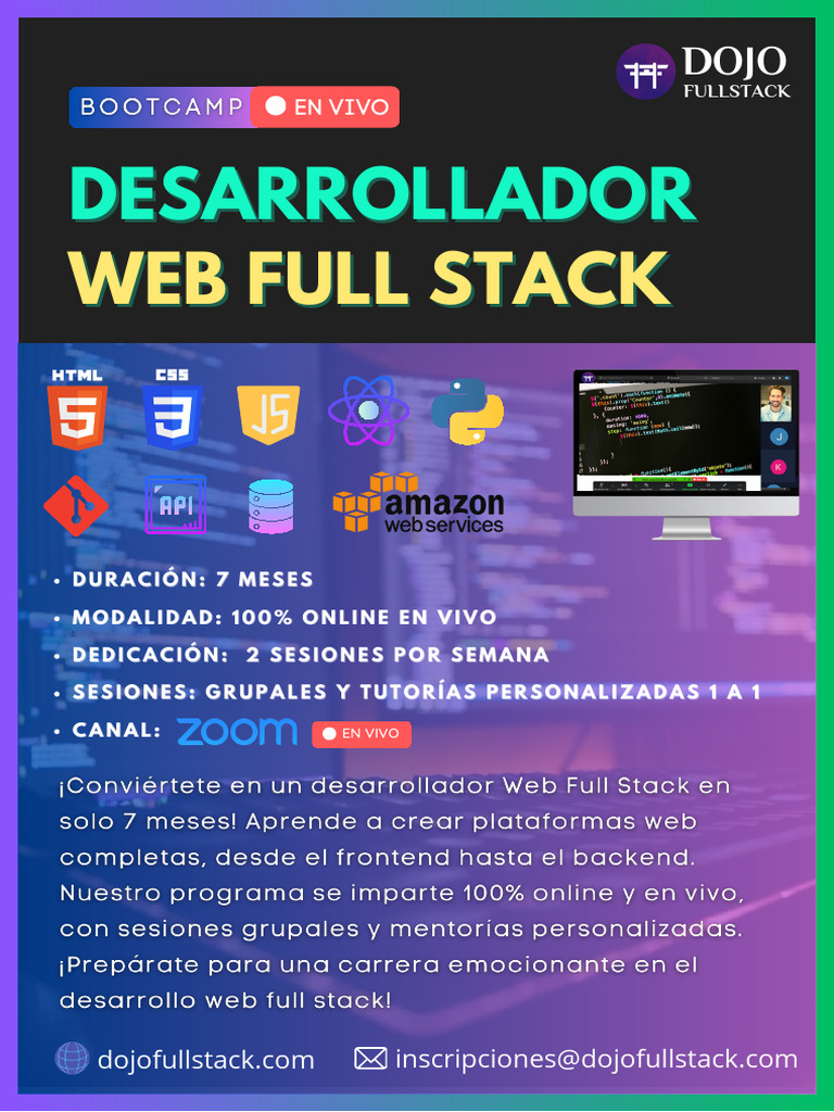 Bootcamp Fullstack 7m Diciembre Pdf Aplicación Web Red Mundial