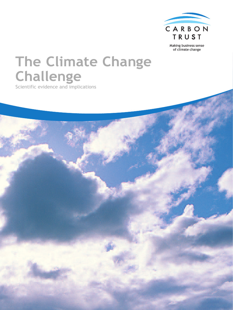 ctc502 The Climate Change Challenge Scientific Evidence and ...
