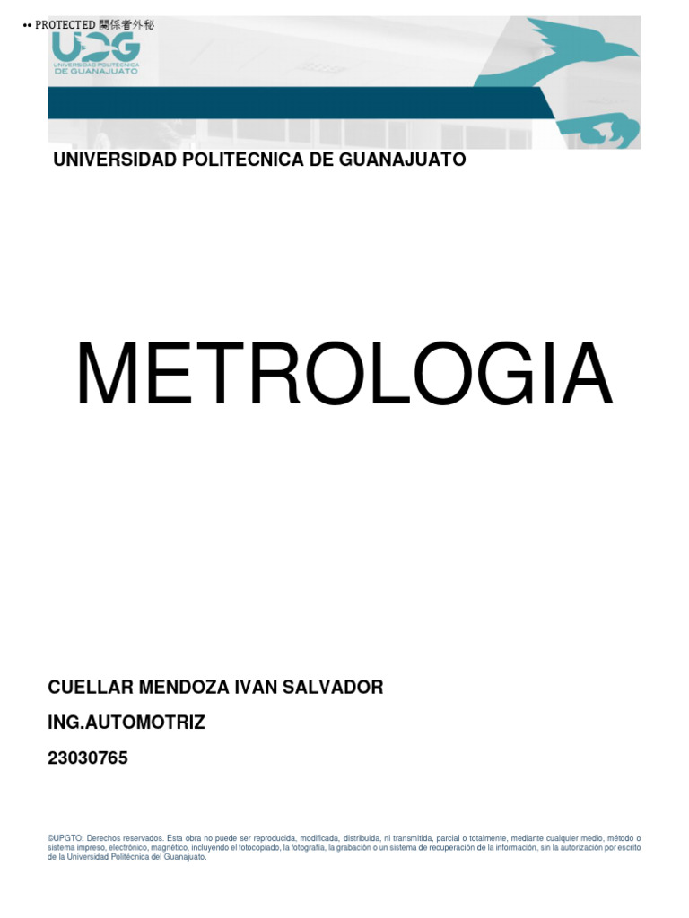 Conceptos Básicos de Metrologia Dimensional Tarea 1 | PDF | Metrología | Medición