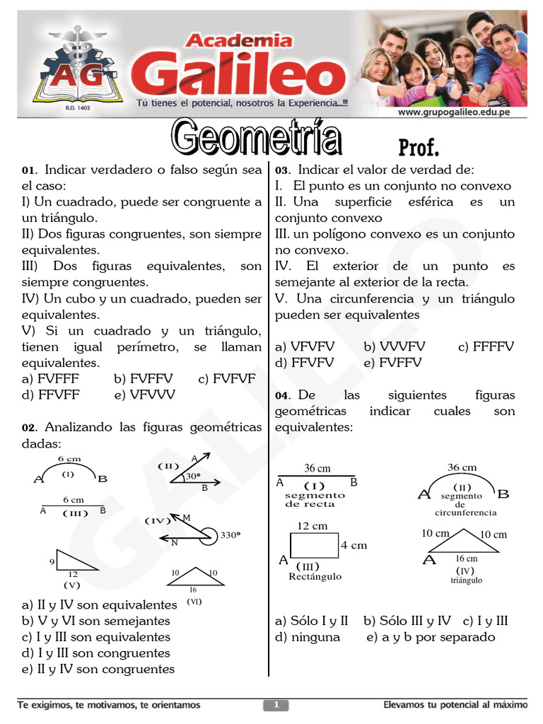 Geo Isa I | PDF | Triángulo | Conjunto convexo