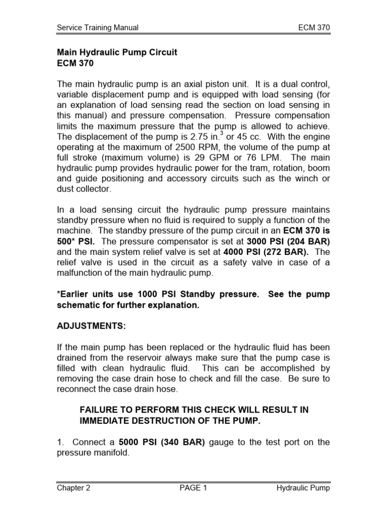 Chapter 2 Hyd Pump | PDF | Pump | Valve