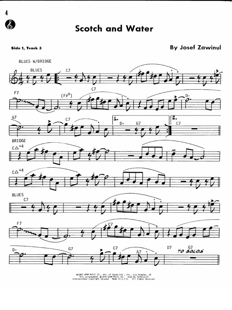 11 Scotch and Water | PDF