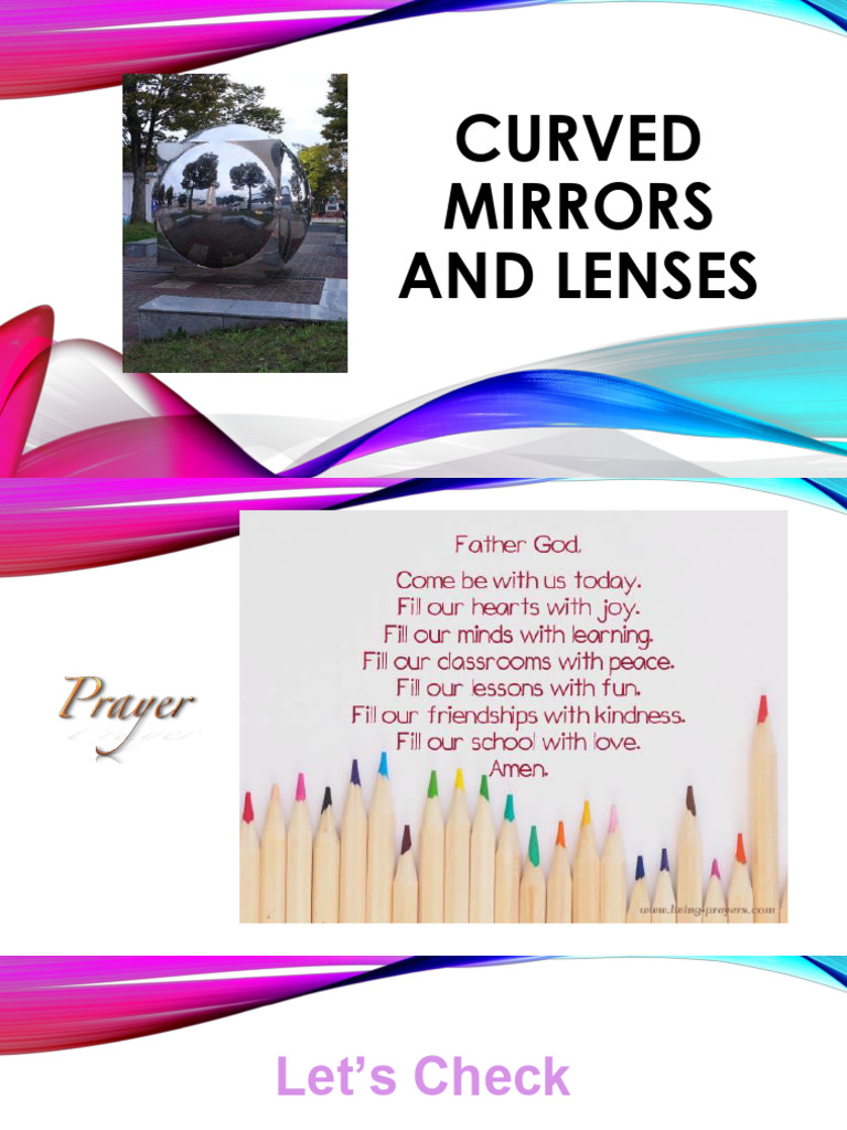 08-Curved-Mirrors-and-Lenses | PDF | Mirror | Atomic
