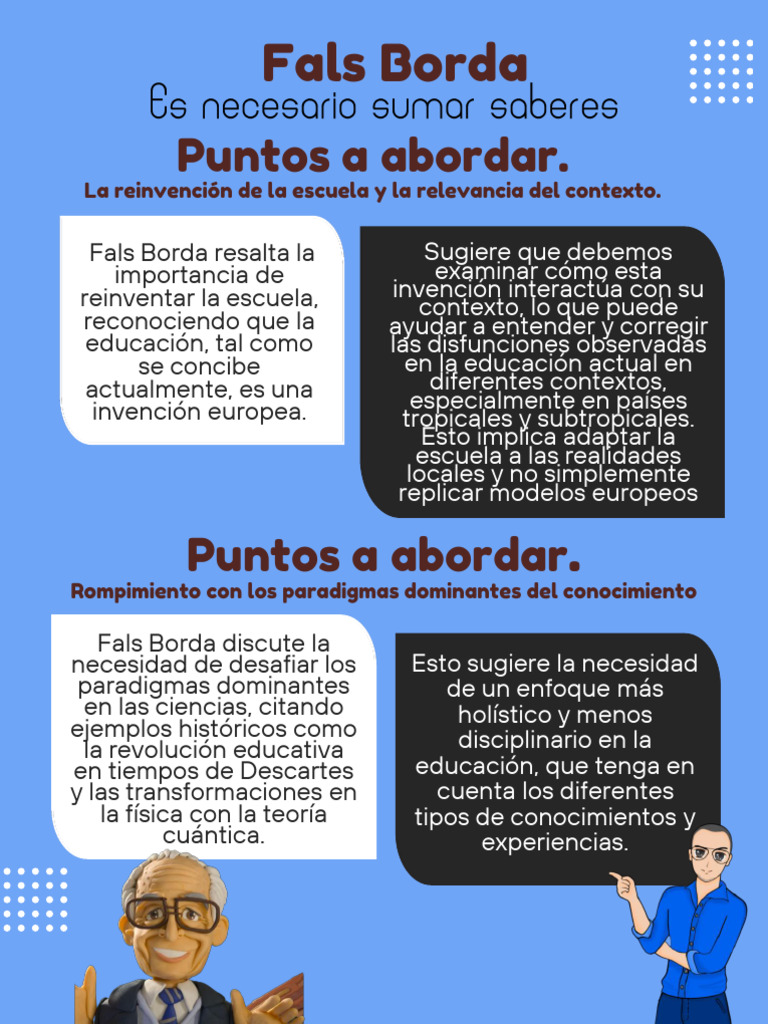 5 Resumen Video Fals Borda | PDF | Paradigma | Conocimiento