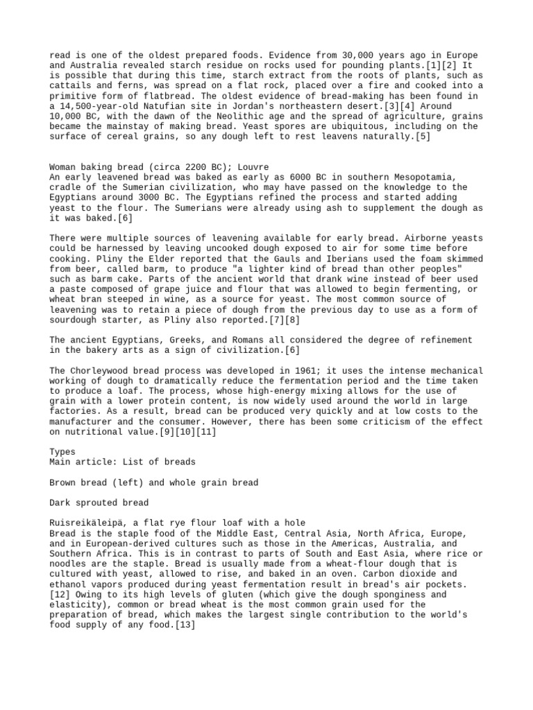 Bread | PDF | Breads | Cooking