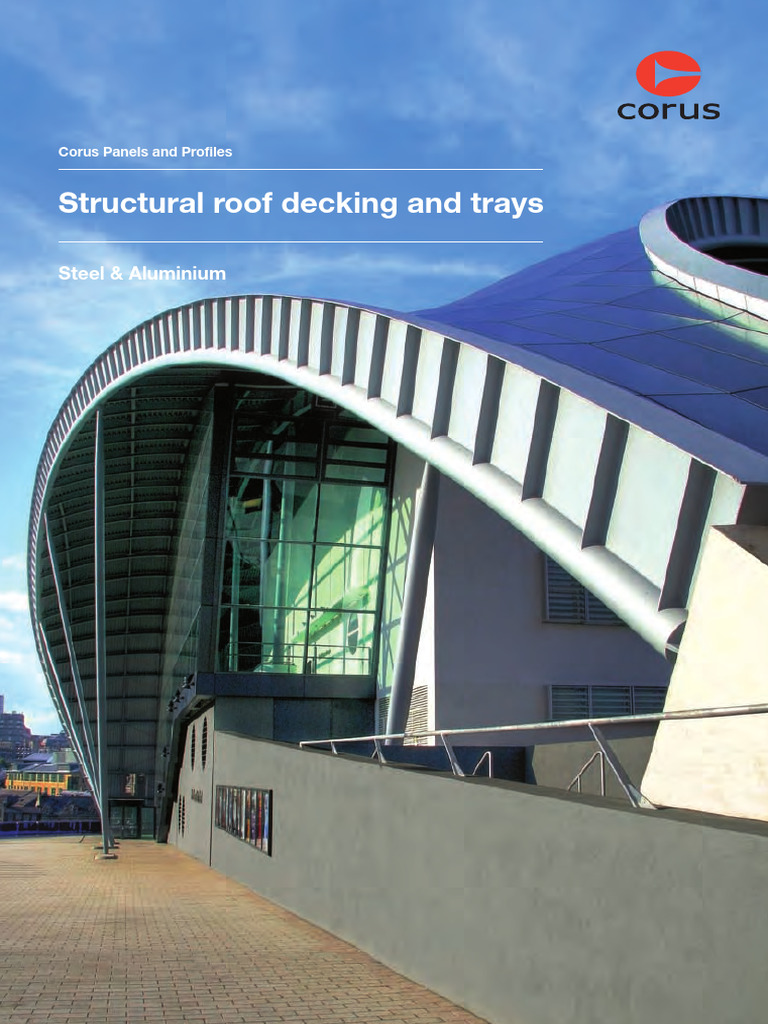 Metal Roof Deck and Trays Brochure | PDF | Roof | Sheet Metal